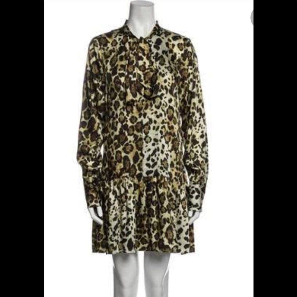Alexis Animal Print Dress - Gem